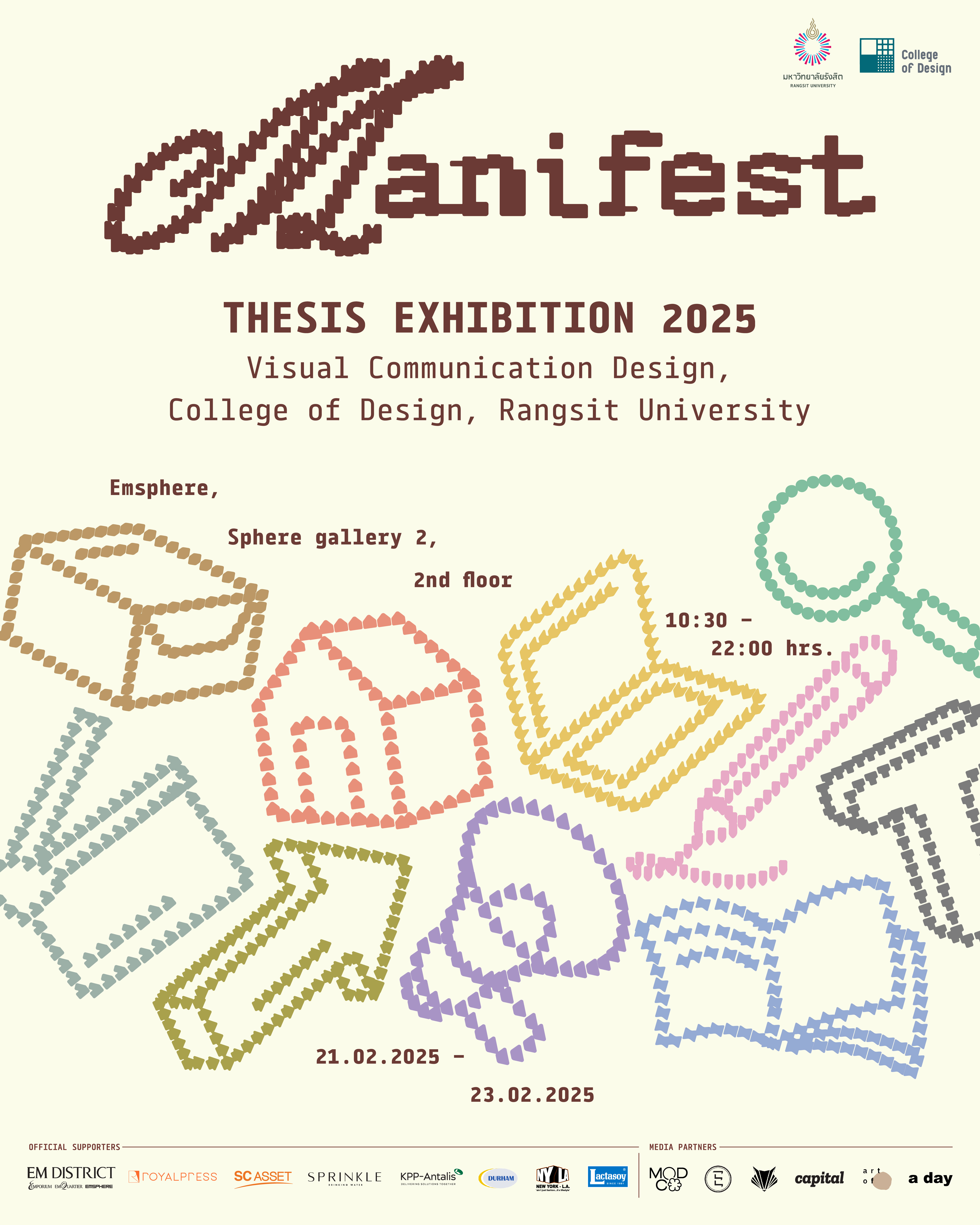 🥳 “Manifest” Art Thesis Exhibition 2025 🪄 - MODCO Jobs